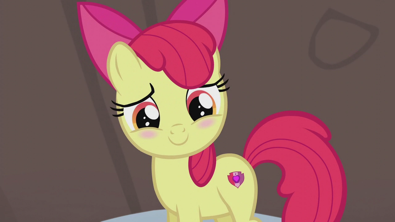 Image - Apple Bloom blushing S5E20.png | My Little Pony Friendship is ...