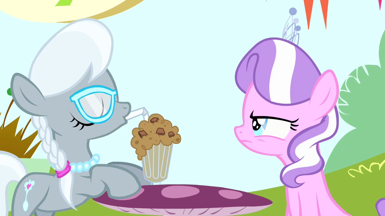 Image - Silver Spoon drinking milkshake S4E12.png | My Little Pony ...