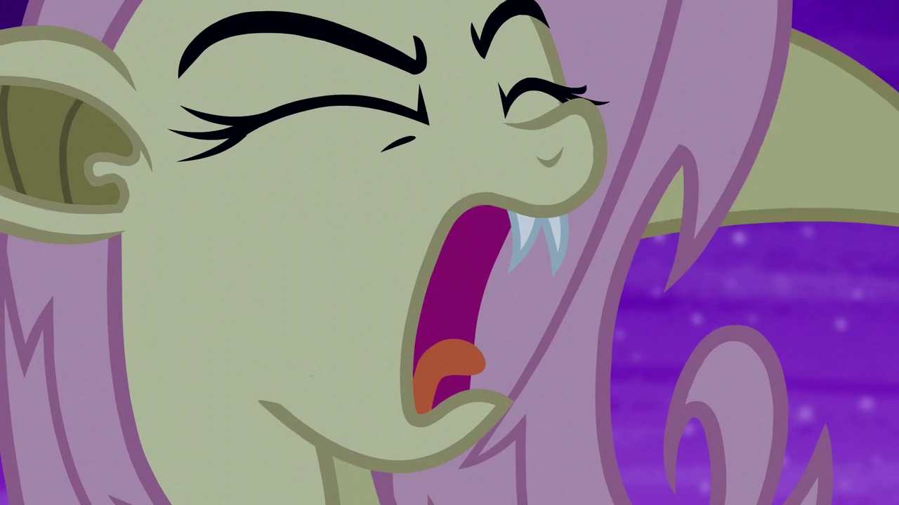 Image - Flutterbat baring her fangs S5E21.png | My Little Pony ...