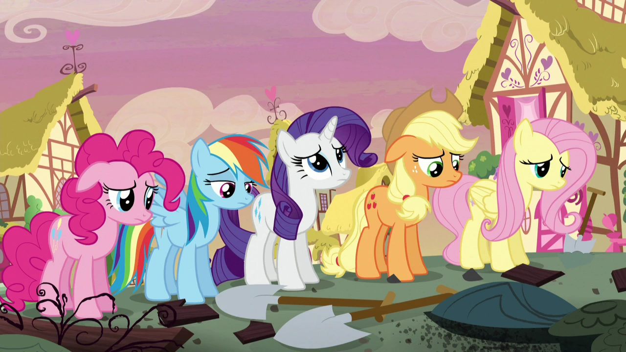 Image - Main 5 looking sad S5E3.png | My Little Pony Friendship is ...