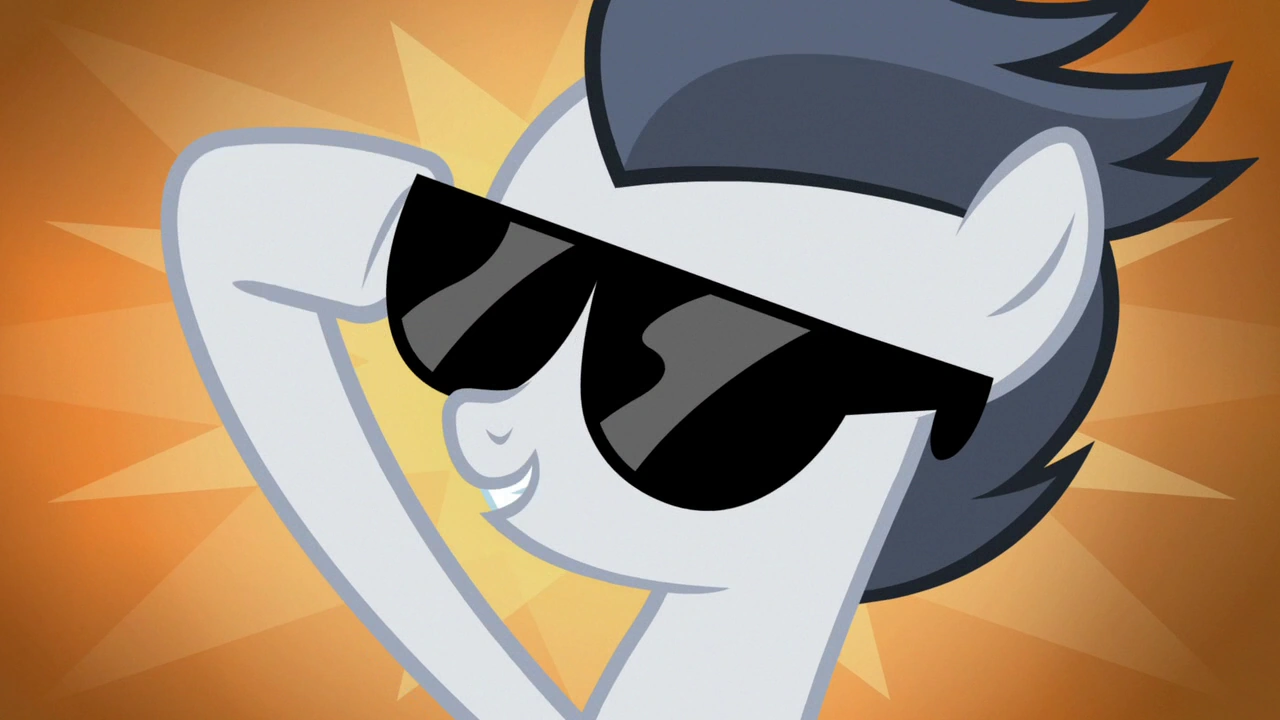Image - Rumble wearing sunglasses S7E21.png | My Little Pony Friendship ...