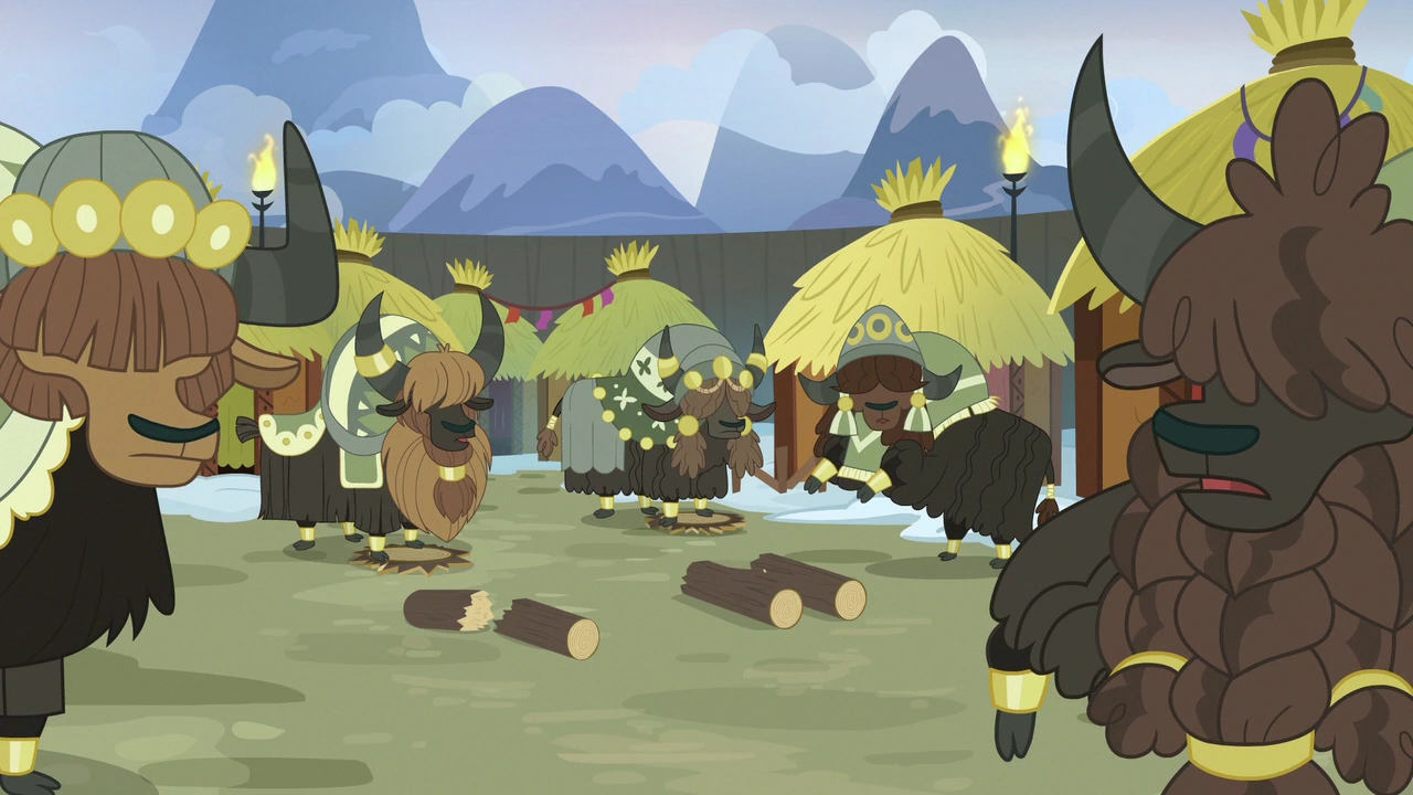 Image - Yaks looking at Prince Rutherford S7E11.png | My Little Pony ...