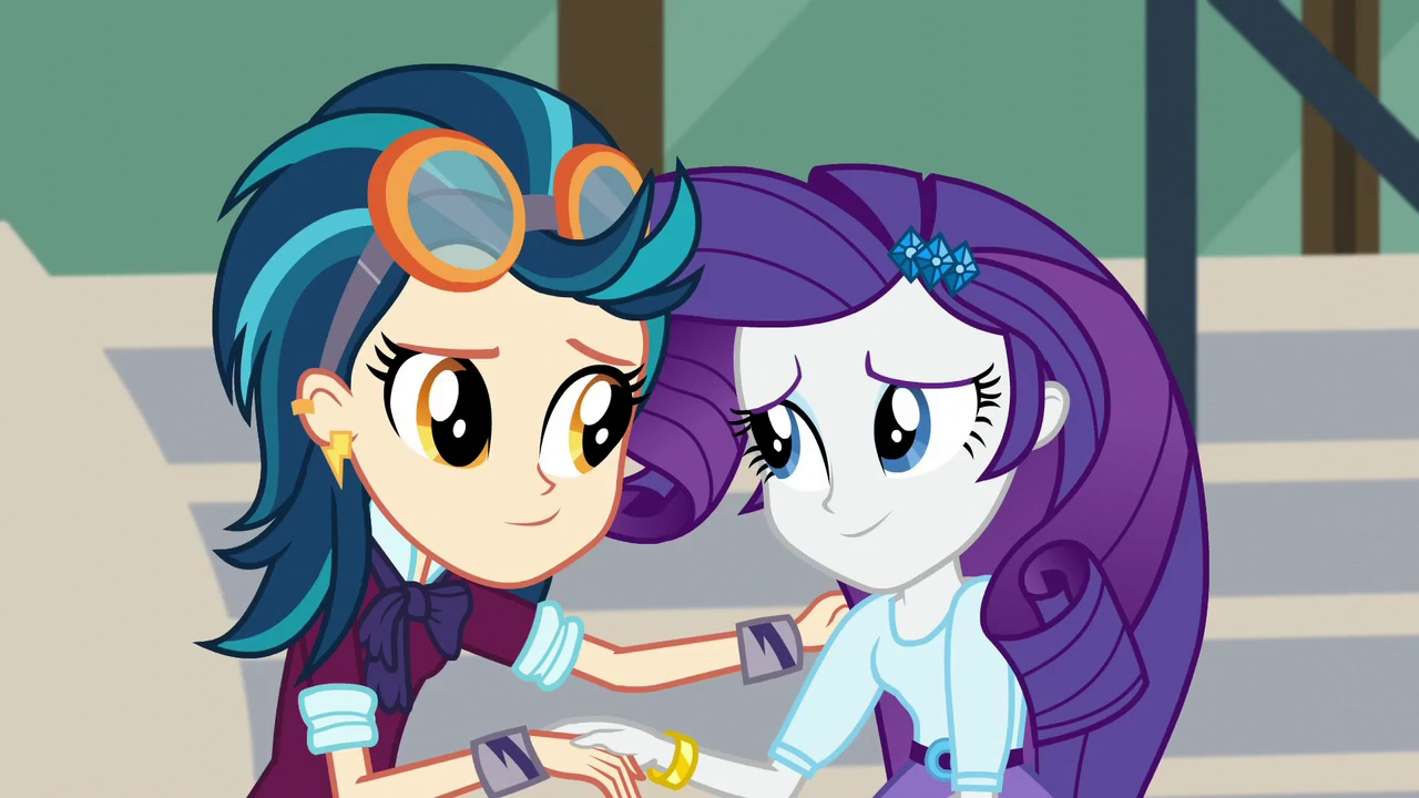 Image - Indigo Zap with Rarity EG3.png | My Little Pony Friendship is ...