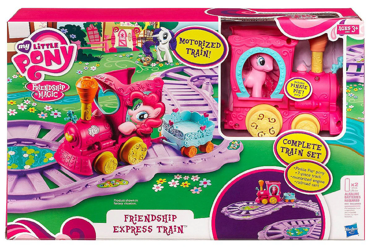 Image - Pinkie Pie's Friendship Express Train set packaging.jpg | My ...