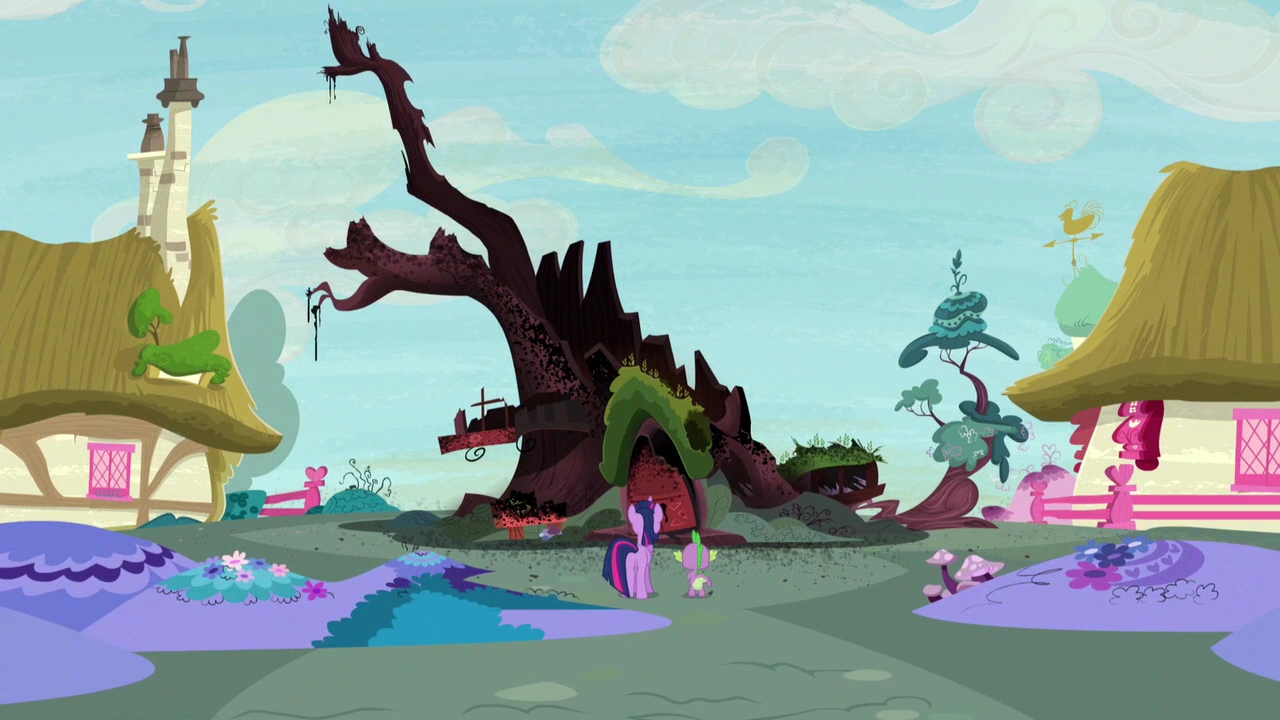 Image - What remains of the Golden Oak Library S5E3.png | My Little ...