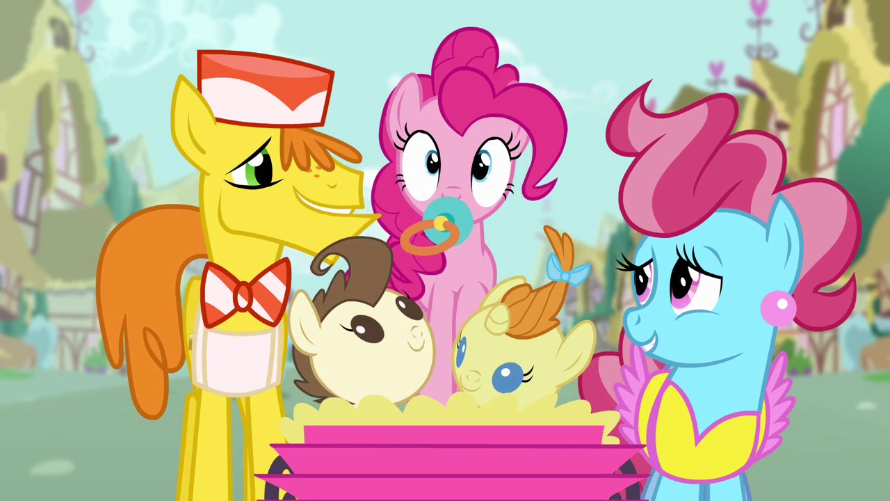 Image - Pinkie Pie with pacifier in her mouth S4E12.png | My Little ...