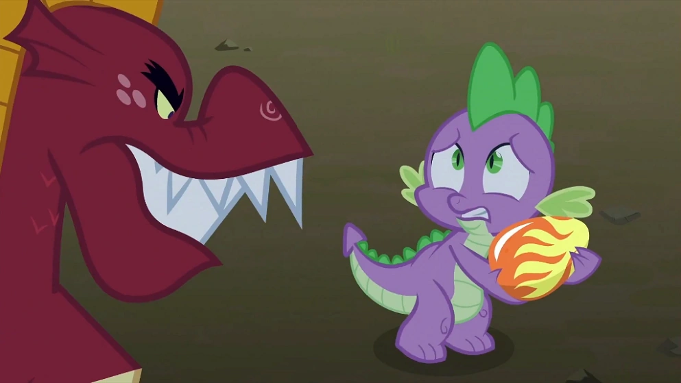 Image - Spike scared S2E21.png | My Little Pony Friendship is Magic ...