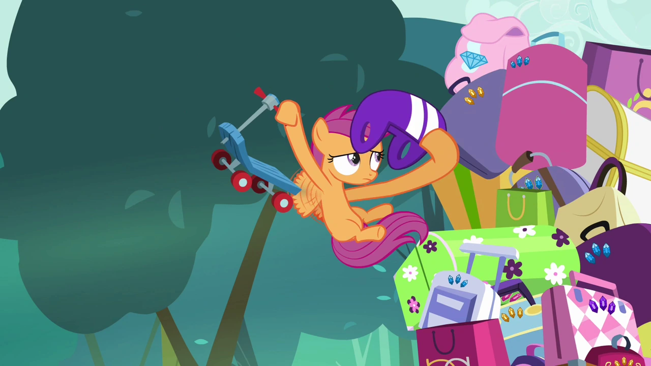 Image - Scootaloo puts on her helmet S3E06.png | My Little Pony ...