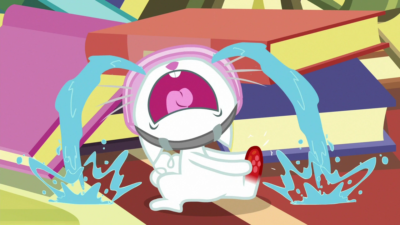 Image - Angel Bunny crying dramatically S7E5.png | My Little Pony ...
