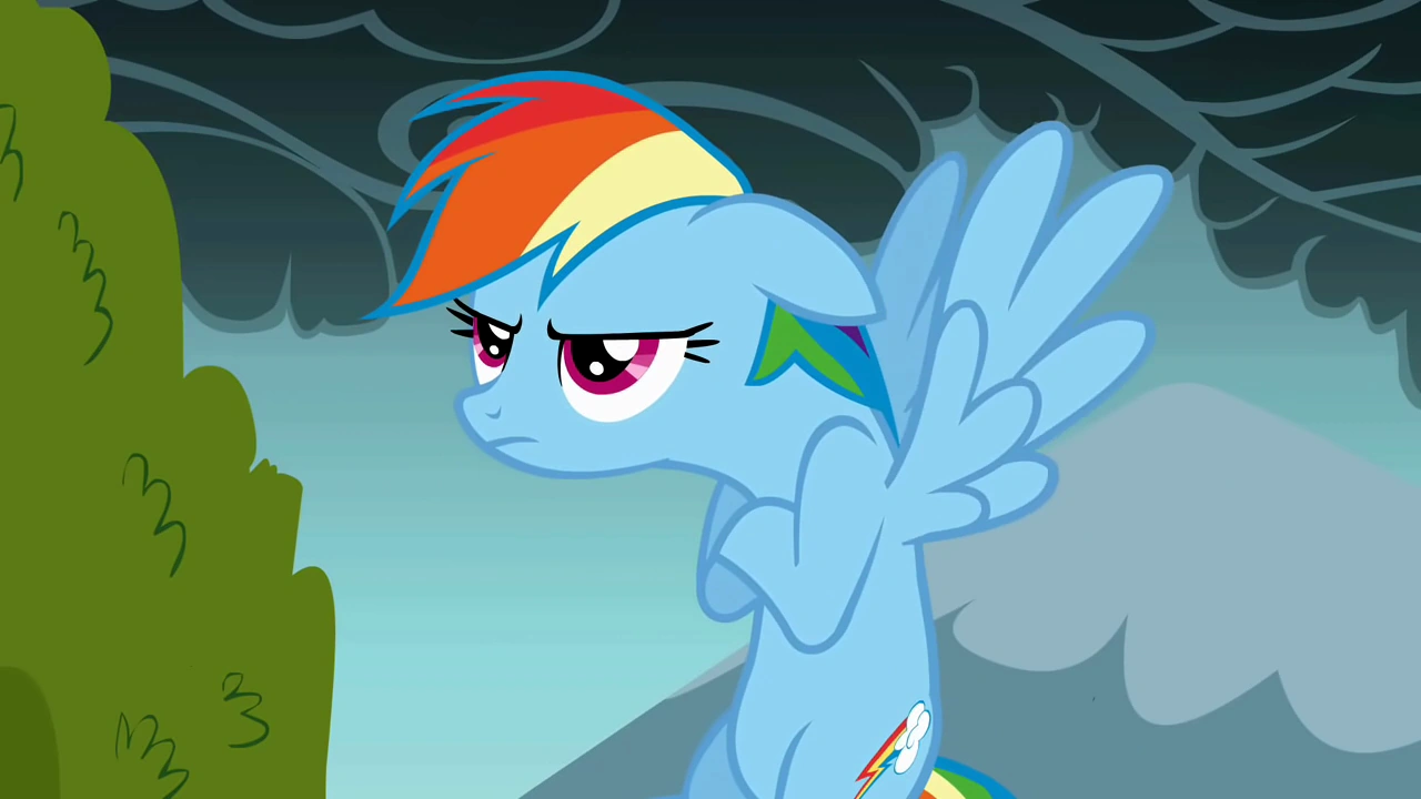 Image - A grumpy Rainbow Dash S01E07.png | My Little Pony Friendship is ...