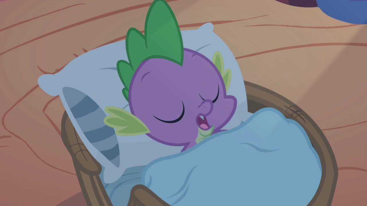 Image - Spike sleeping S1E24.png | My Little Pony Friendship is Magic ...