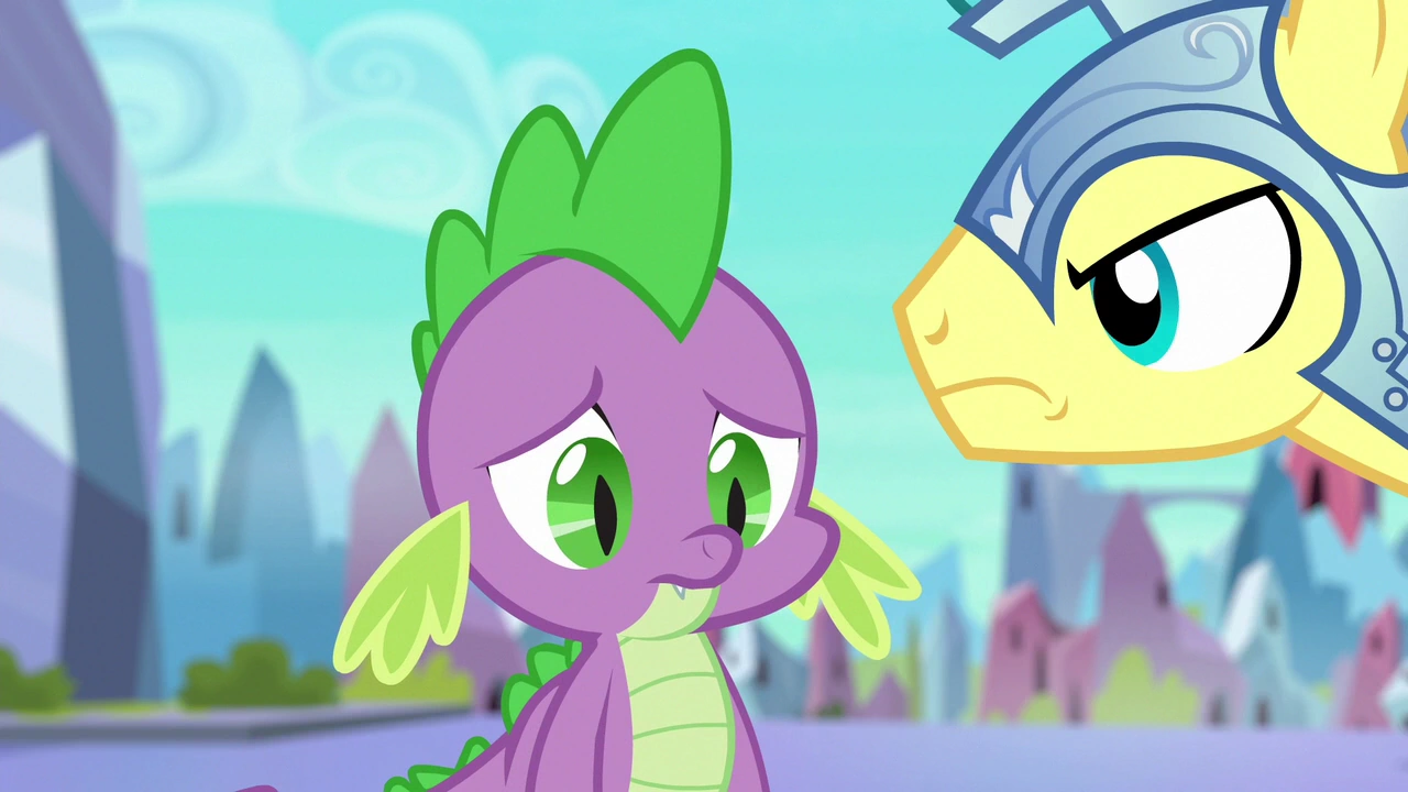 Image - Spike starting to feel down S6E16.png | My Little Pony ...