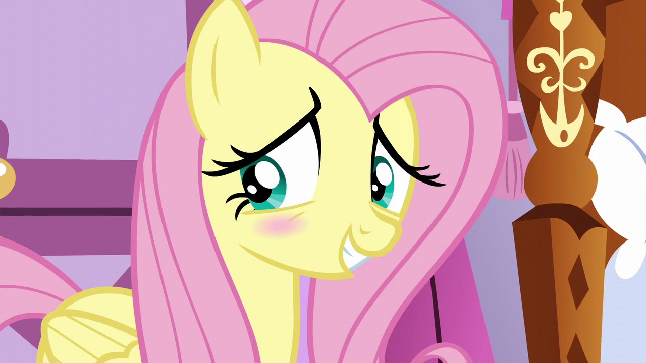 Image - Fluttershy blushing with embarrassment S6E11.png | My Little ...