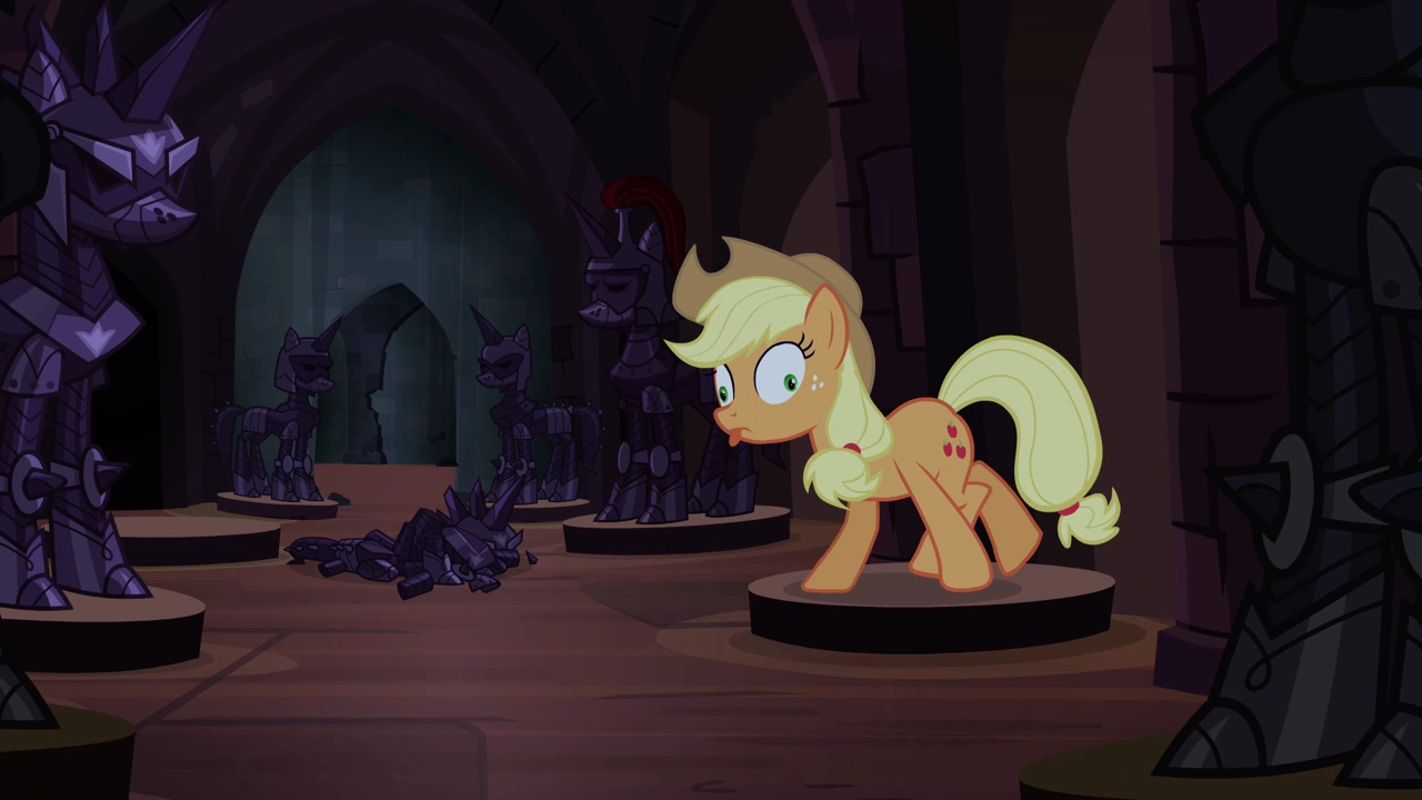 Image - Applejack dizzy derp S4E03.png | My Little Pony Friendship is ...