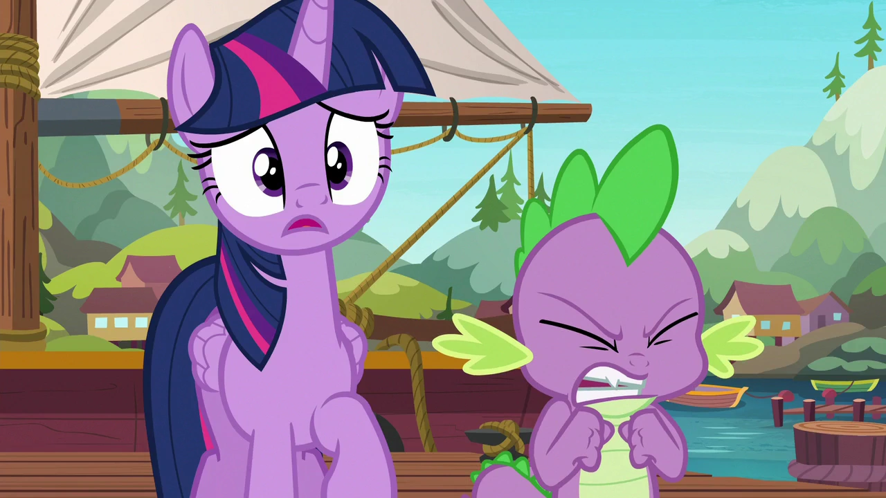 Image - Spike about to explode in anger S6E22.png | My Little Pony ...