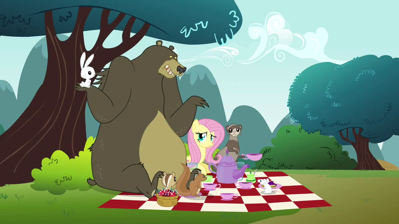 Image - Bear shrugging S3E3.png | My Little Pony Friendship is Magic ...
