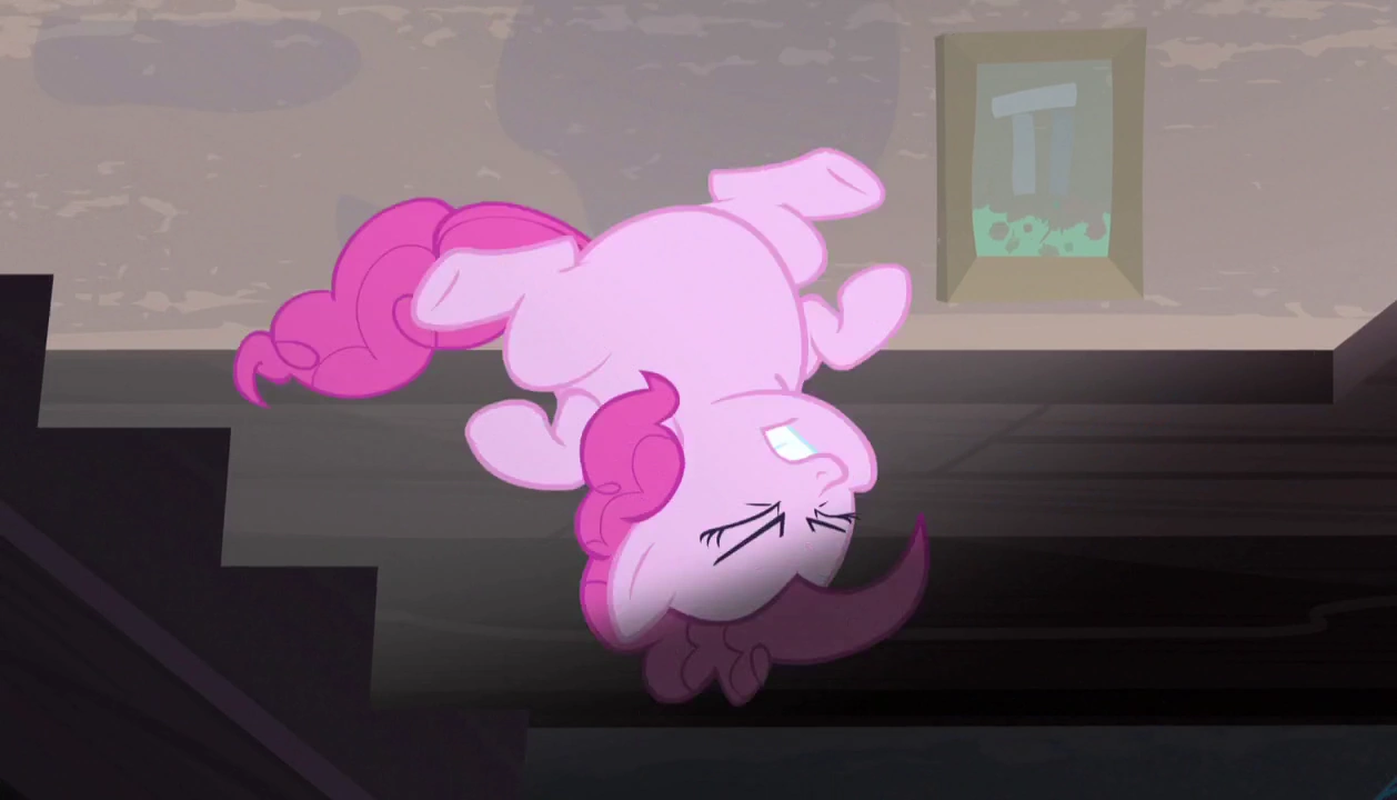 Image - Chubby Pinkie Pie bounces down the stairs S5E1.png | My Little ...