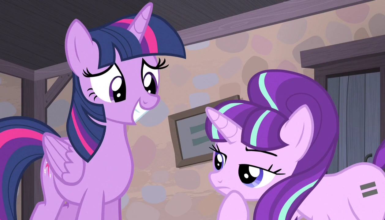 Image - Starlight Glimmer regards Twilight's wings.png | My Little Pony ...