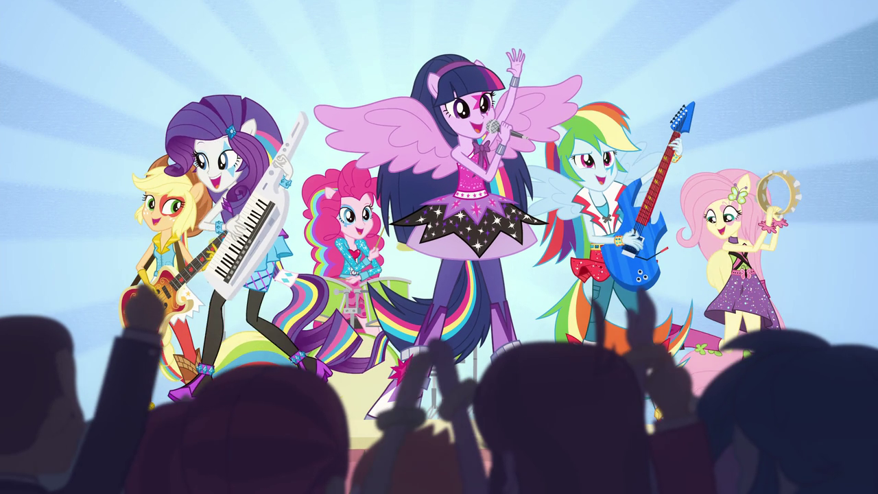 My Little Pony Девочки из Эквестрии: Радужный рок/Короткометражки ...