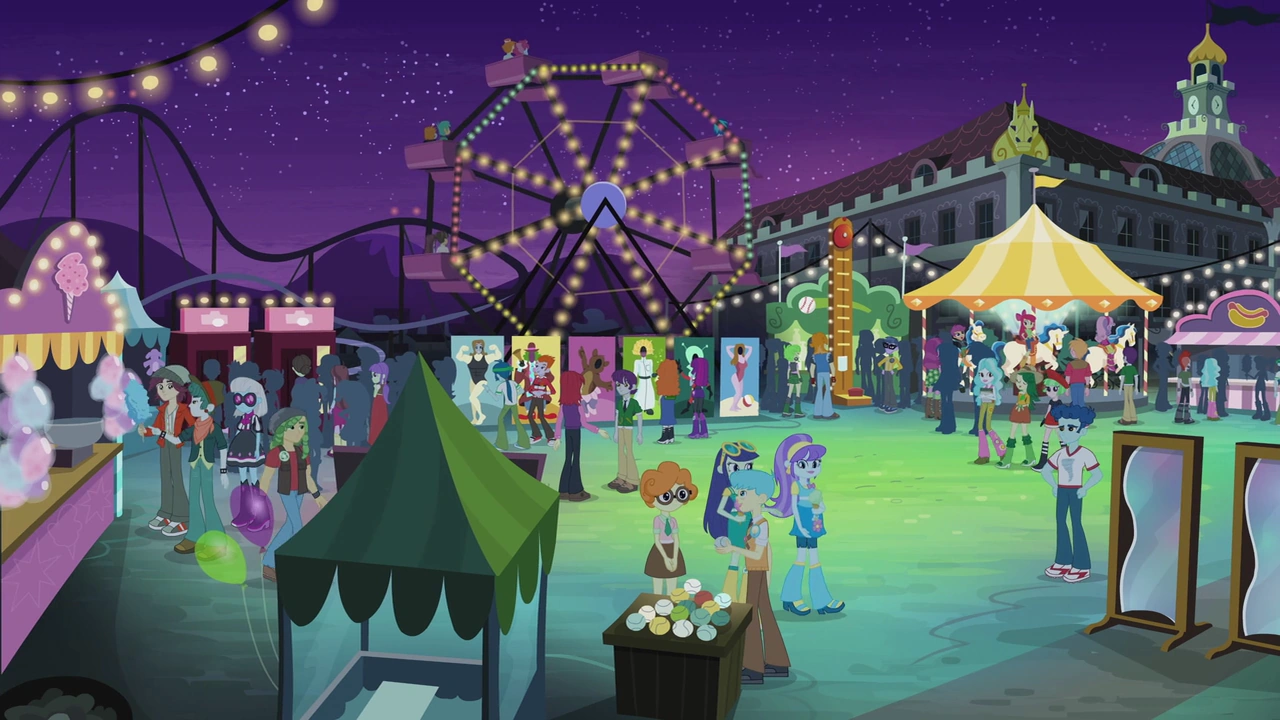 Imagem - Canterlot High carnival half 1 EG2.png | Equestria Girls Wiki ...