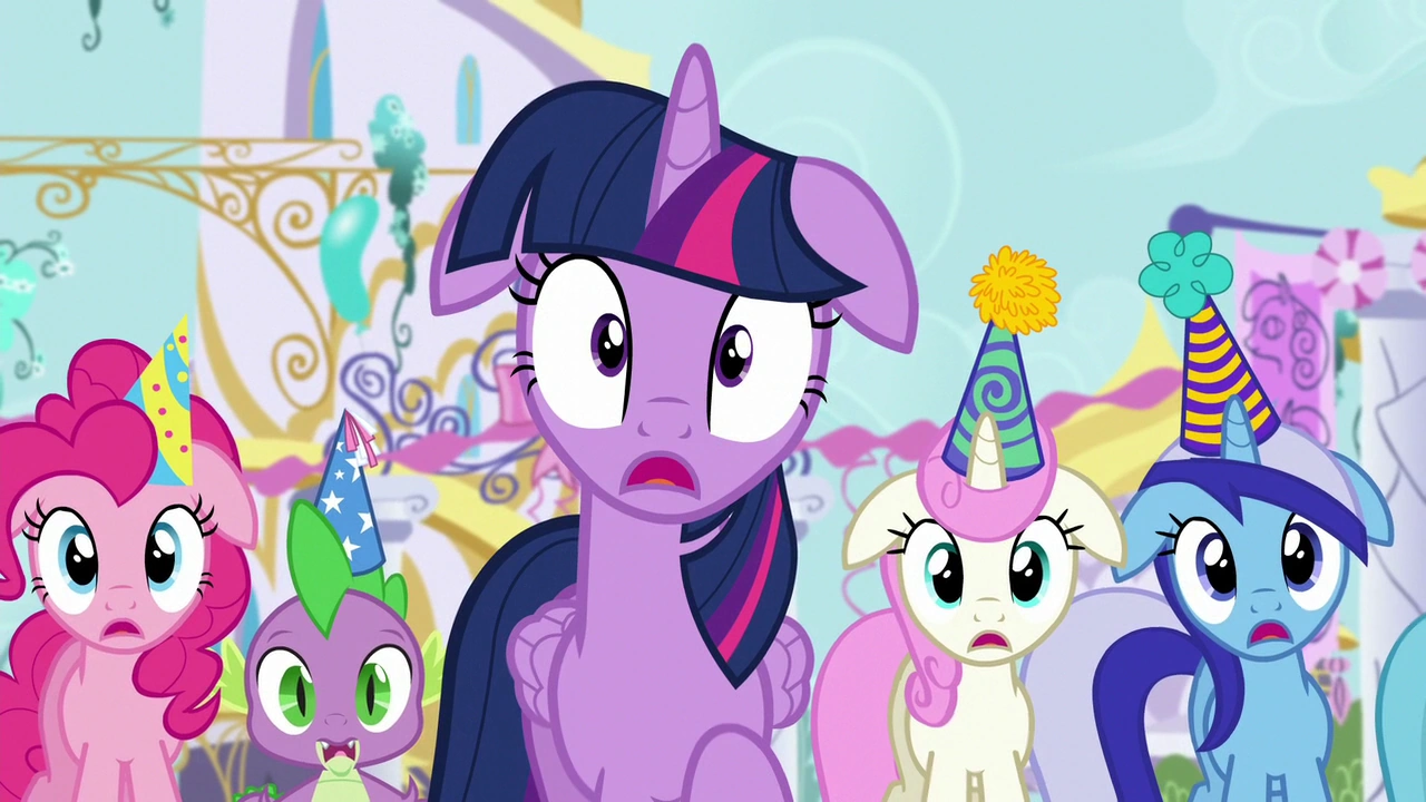 Imagem - Twilight and friends shocked by Moon Dancer's outburst S5E12 ...