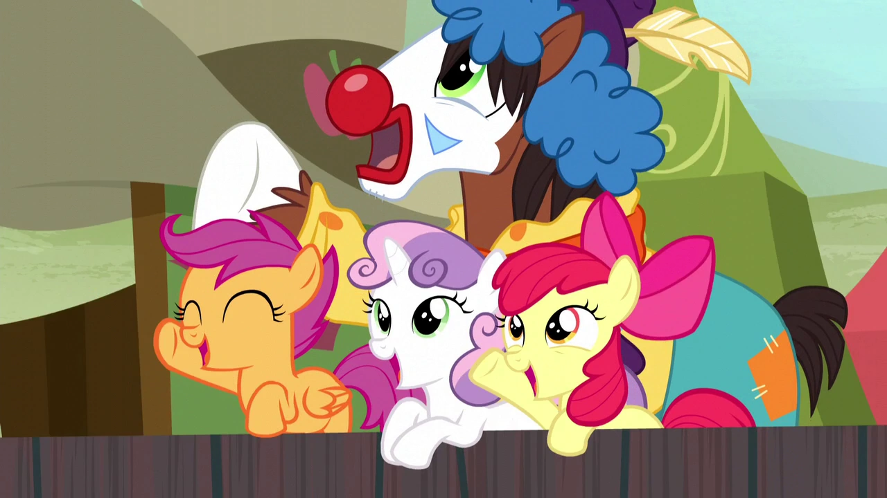 Image - Trouble Shoes and CMC cheering S5E6.png | My Little Pony ...