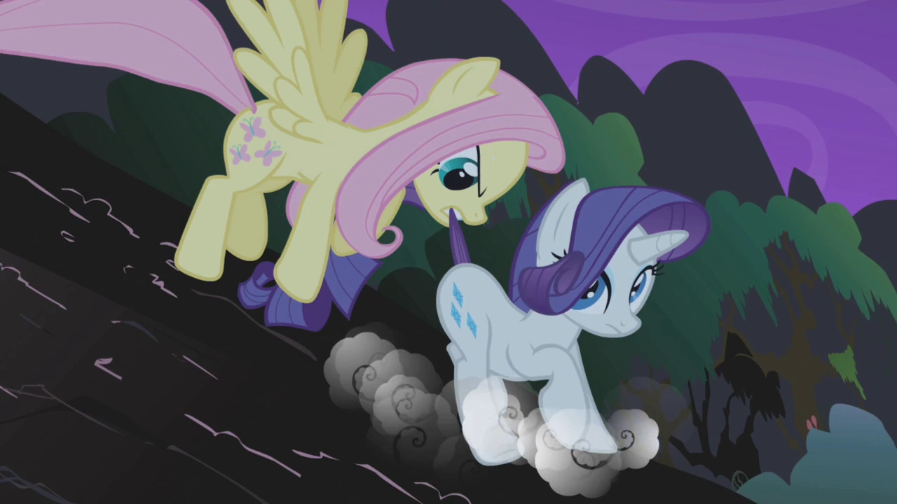 Image - Fluttershy rescues Rarity S1E02.png | My Little Pony Friendship ...