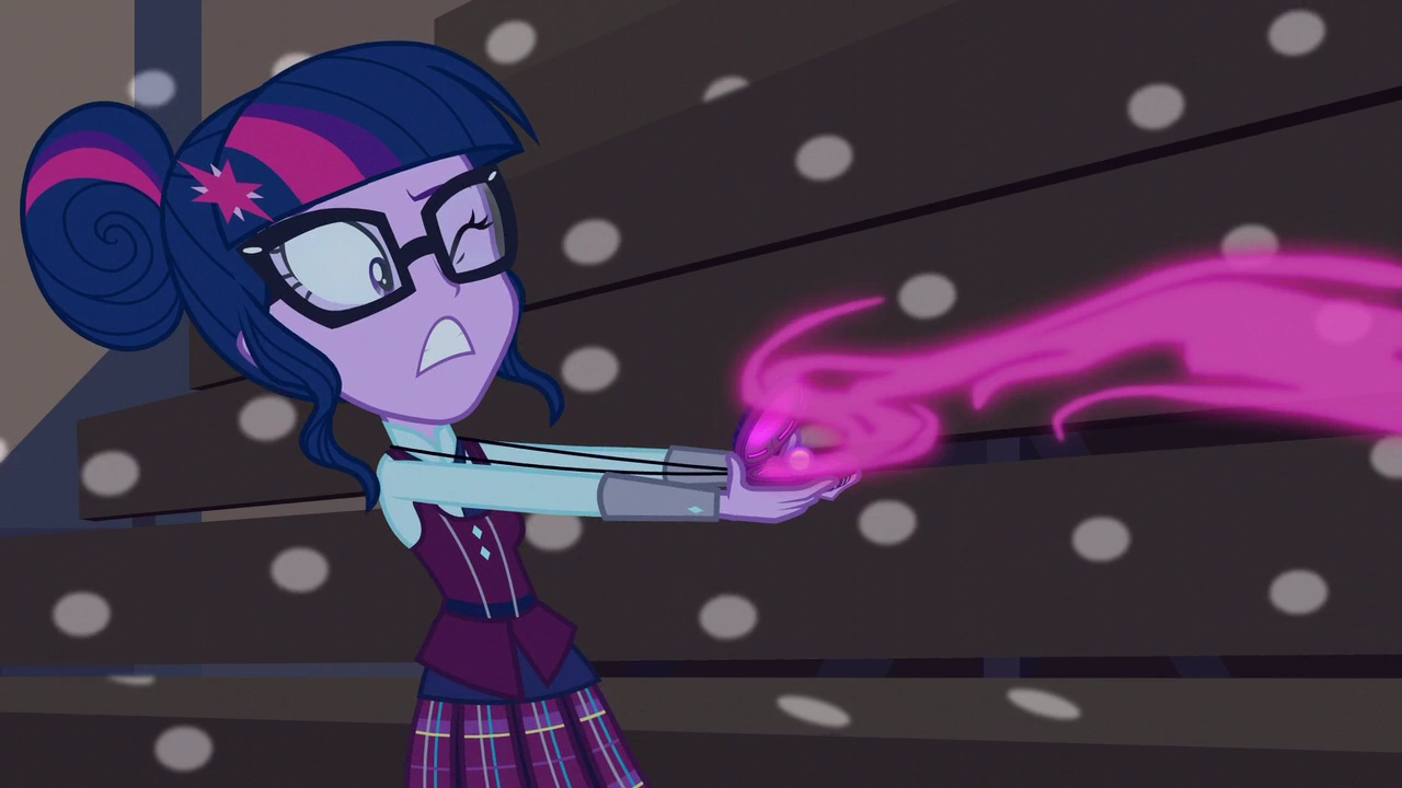 Image - Twilight's amulet sucking in Pinkie's magic EG3.png | My Little ...