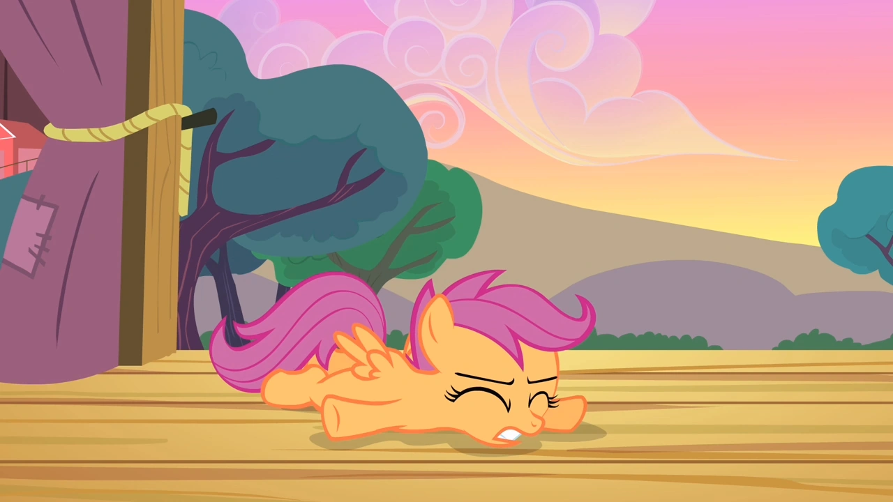 Image - Scootaloo falls onto ground S4E05.png | My Little Pony ...