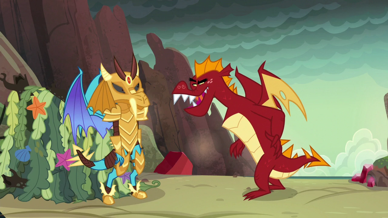 Image - Garble almost recognizes Ember S6E5.png | My Little Pony ...