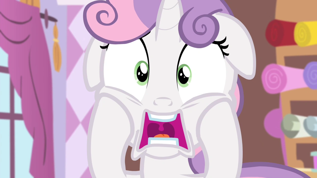 #2850538 - safe, screencap, sweetie belle, pony, unicorn, for whom the ...