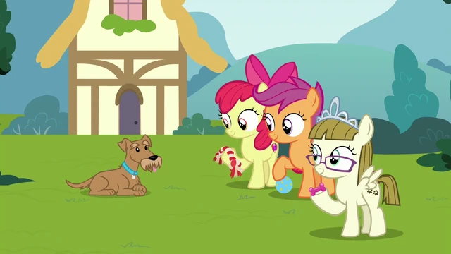 Image - CMC and Zipporwhill with Ripley and dog toys S7E6.png | My ...