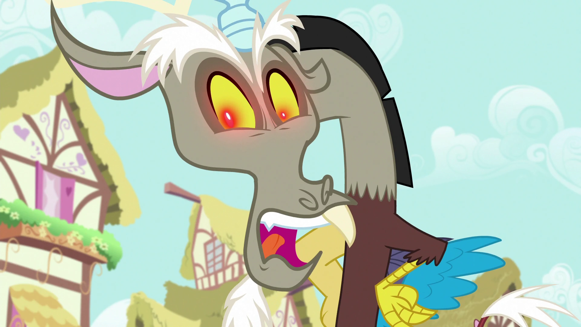 Image - Discord's eyes glowing red S5E7.png | My Little Pony Friendship ...