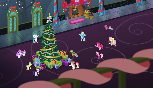 Image - Ponies finish singing Hearth's Warming Eve Is Here Once Again ... Image - Ponies finish singing Hearth's Warming Eve Is Here Once Again ...