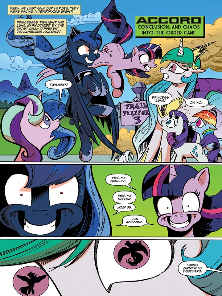 Image - Comic issue 50 page 1.jpg | My Little Pony Friendship is Magic ...