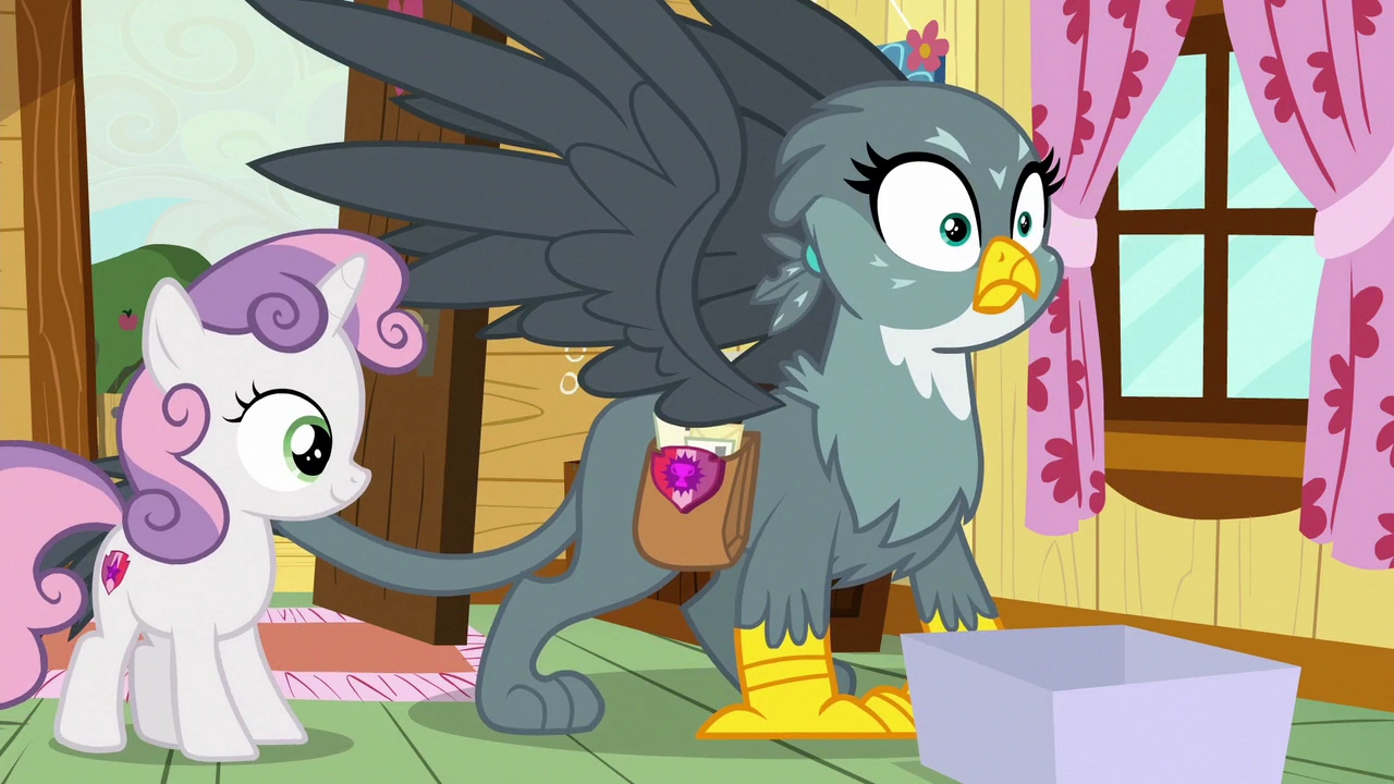 Image - Gabby's eyes widen with realization S6E19.png | My Little Pony ...