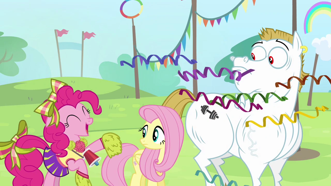 Image - Pinkie Pie throws confetti S4E10.png | My Little Pony ...