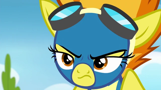 Image - Spitfire still not amused S6E7.png | My Little Pony Friendship ...