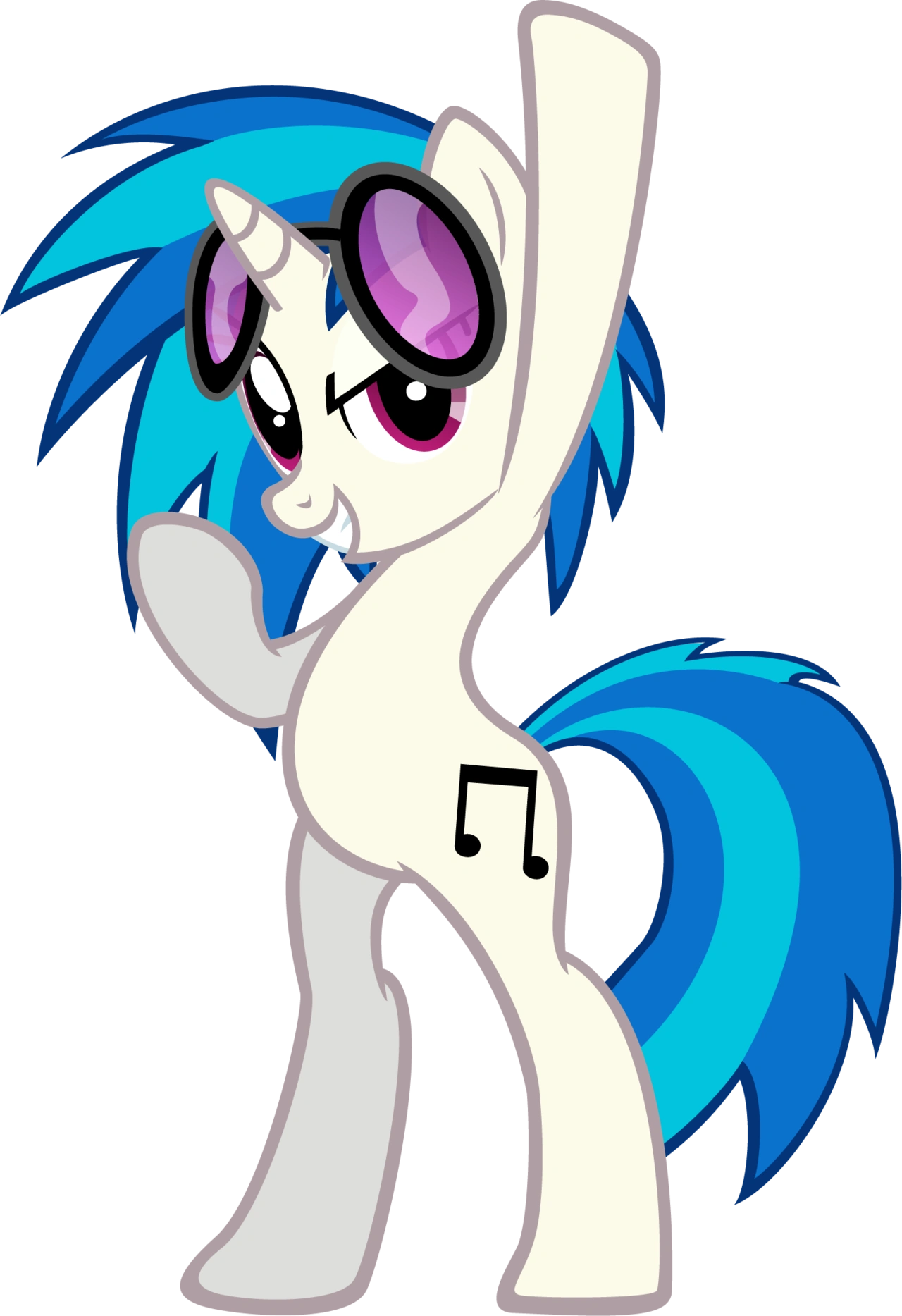 Image - FANMADE DJ Pon-3 by Likonan.png | My Little Pony Friendship is ...