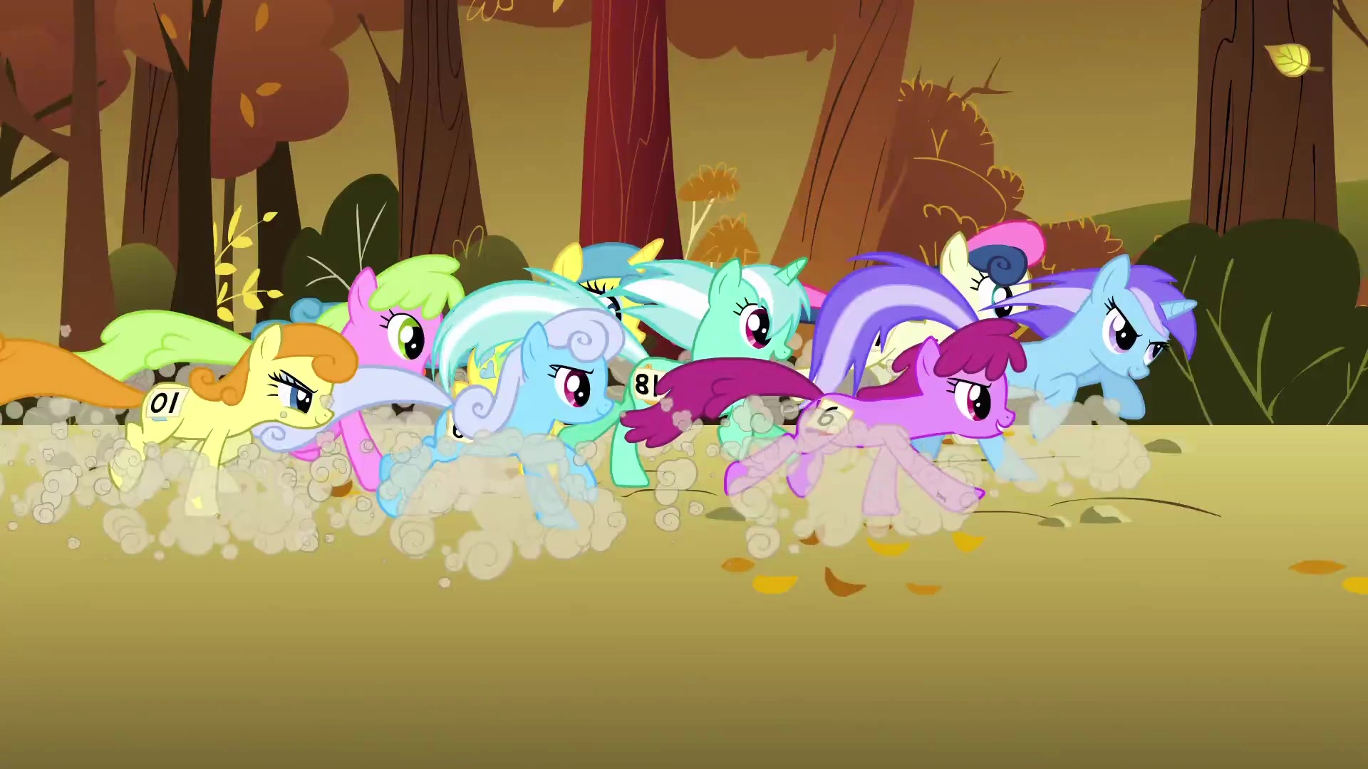 Image - The running ponies of the leaves S1E13.png | My Little Pony ...