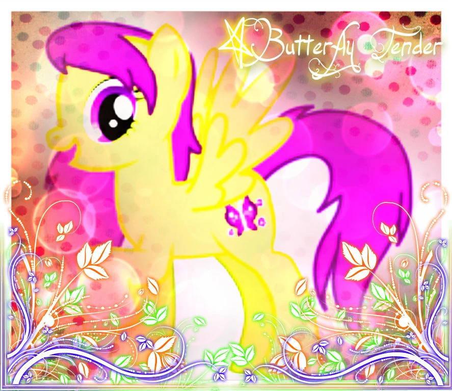 Imagen - Butterfly by AhriDJ.jpg | My Little Pony: La Magia de la ...