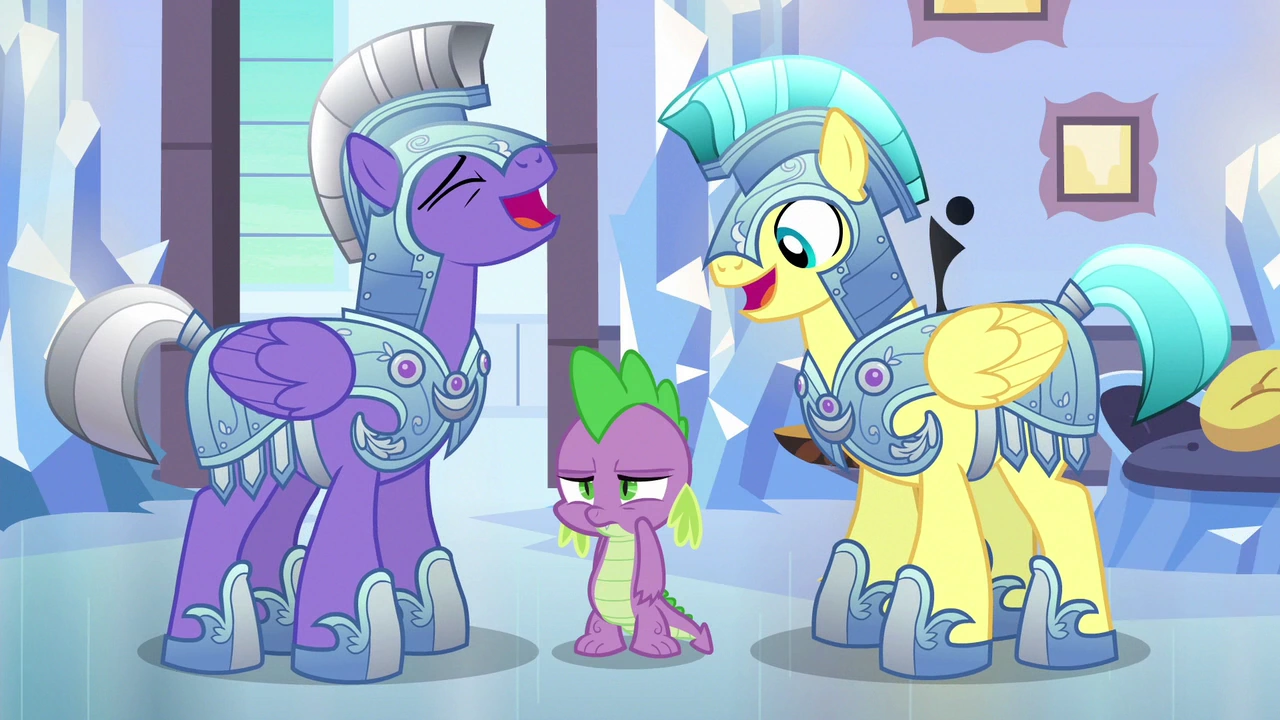 Image - Royal guards continue to laugh S6E16.png | My Little Pony ...