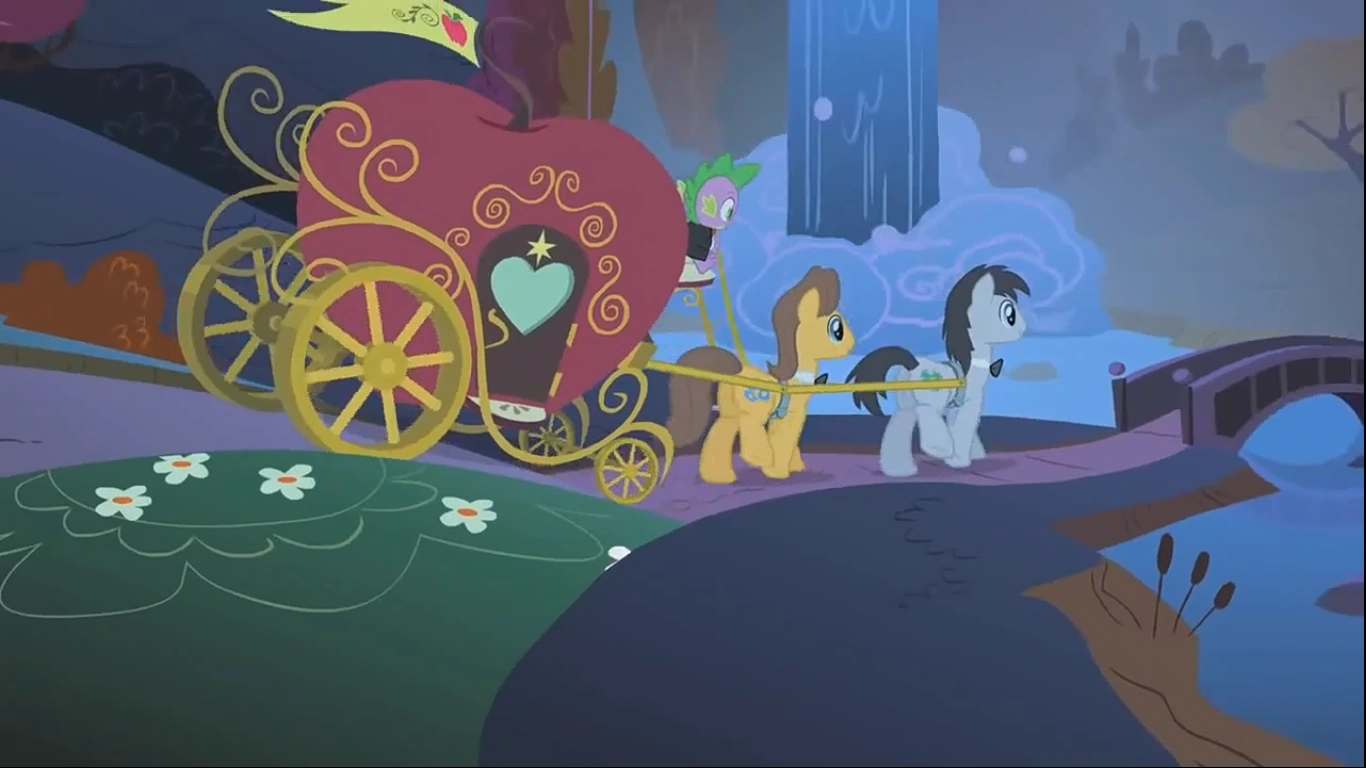 Image - Carriage by a waterfall S1E26.png | My Little Pony Friendship ...