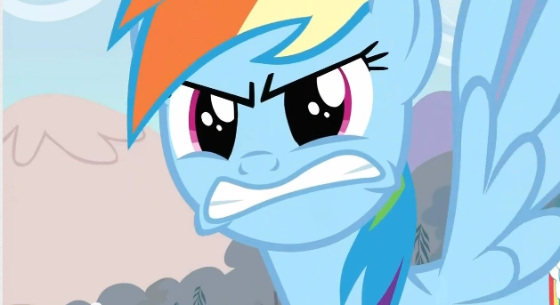 Image - Rainbow Dash angry S2E15.png | My Little Pony Friendship is ...