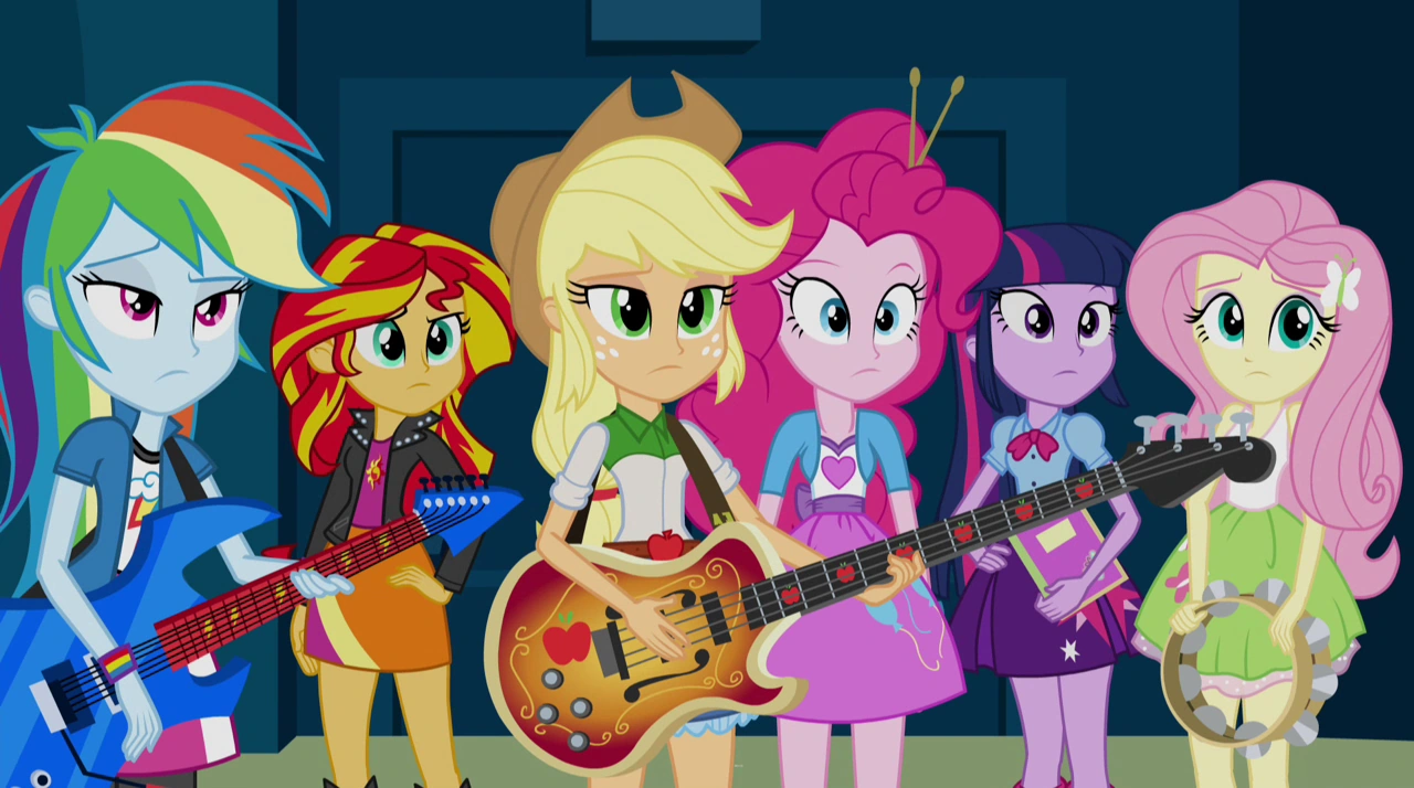 Imagem - Rainbooms unimpressed by Rarity's outfit EG2.png | Wiki MLP A ...