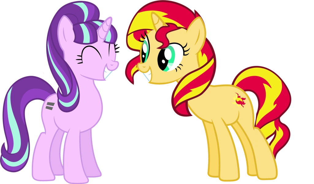 Image - Two Happy Ponies by ShutterflyEQD.png | My Little Pony Fan ...