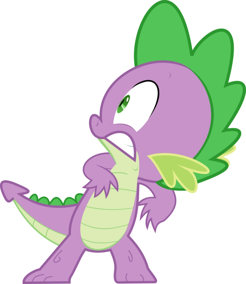 Image - Spike scared by TwilightPoint.png | My Little Pony Fan Labor ...