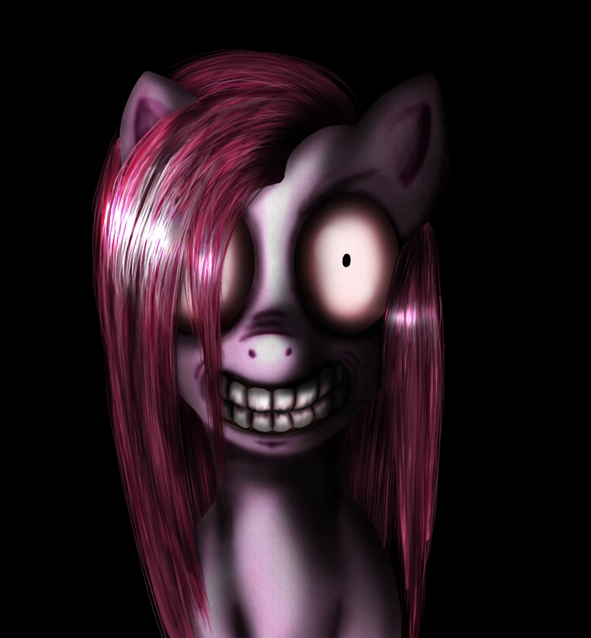 Image - 89182 - artist-InvaderPoe Pinkamena scary smile.png | My Little ...