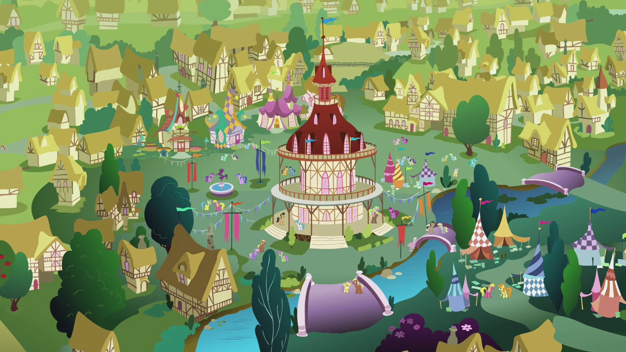 Image - Ponyville overview S2E17.png | 마이 리틀 포니 위키 | FANDOM powered by ...