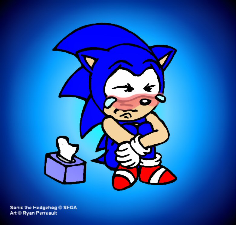 Image Poor Sad Crying Sonic By Perreault Mariomario54321 Wiki Fandom Powered By Wikia